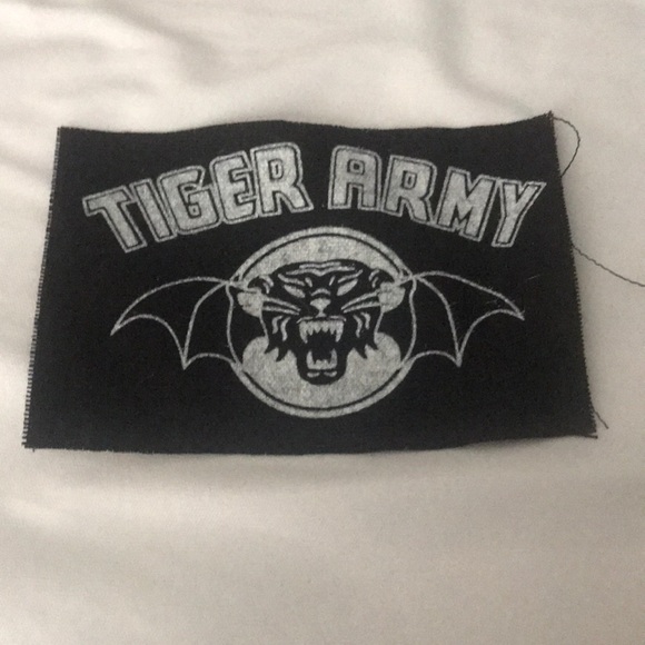 tiger army | Accessories | Tiger Army Patch | Poshmark